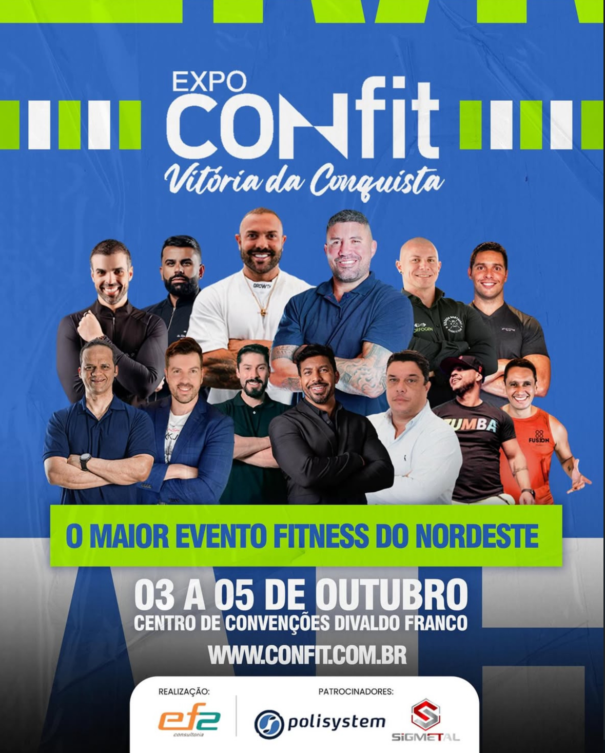 CONQUISTA CAPITAL FITNESS: Maior evento do Nordeste, EXPO CONFIT começa ...
